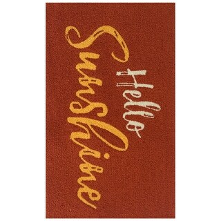 Hello Sunshine Citrus size 24"X36" - Bed Bath & Beyond - 41645927